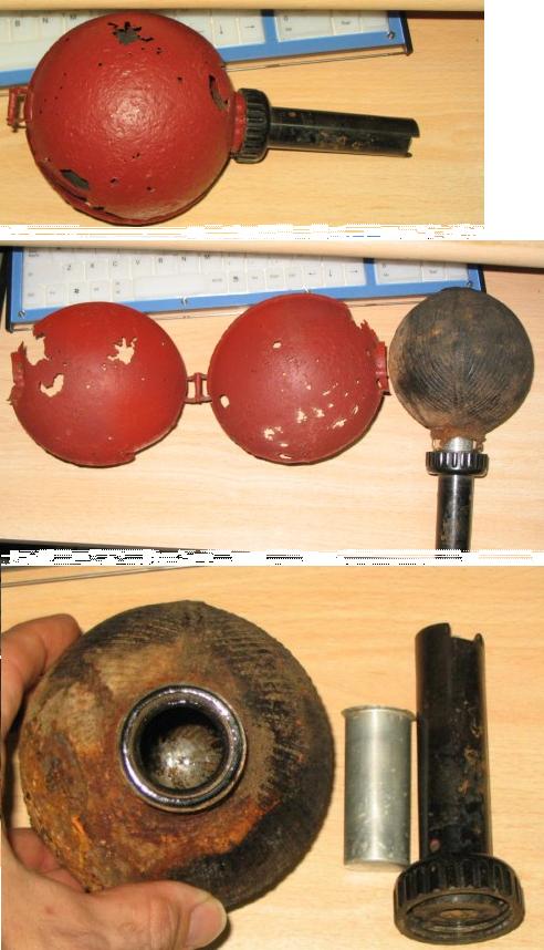 WWII Nº 74 STICKY BOMB GRENADE WITH COVERS - $0.00 : Buymilsurp.com ...